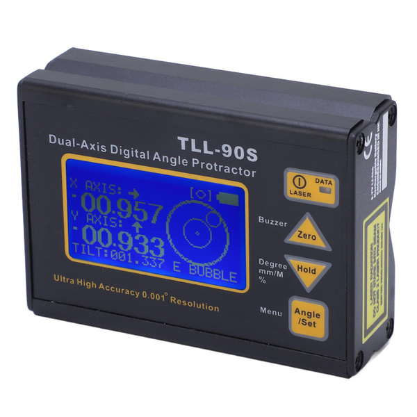 Digital Angle Gauge, Digital Angle Protractor US Plug 100-240V High ...