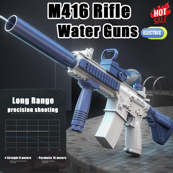 M416 Rifle Water Guns Electric Toy High Pressure Full Auto For Adults ...