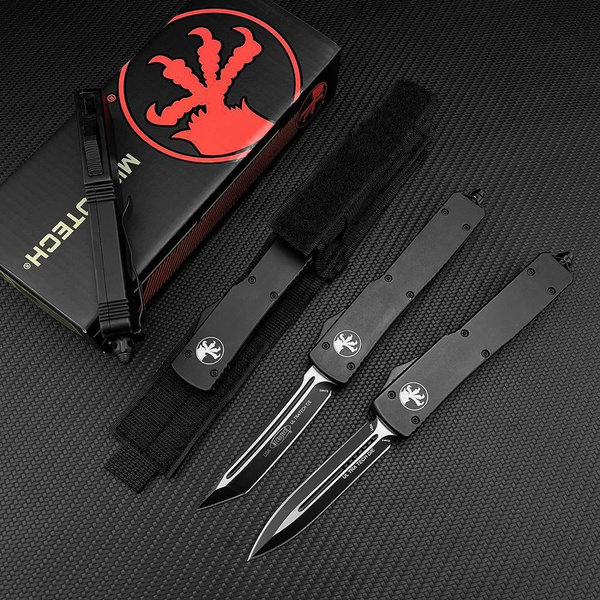 Quick Switch OTF Automatic Knife Military EDC Spring Assisted Tactical ...