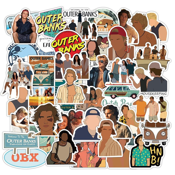 10/50Pcs Outer Banks Stickers Sarah Cameron John B Graffiti Stickers ...