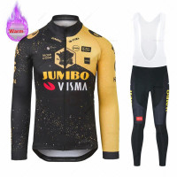 2023 Men Cycling Jersey Pro Team Winter Long Sleeve Winter Fleece Warm Uniforme Hombre Ropa ...