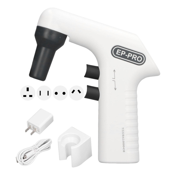 6 Speeds LCD Electric Pipette Controller, Electric Pipette Pump, 0.1 ...