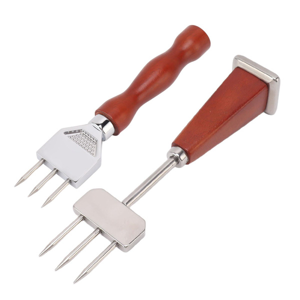 Ice Pickers, Type B Stainless Steel Ice Chisel Chipper with Wood Handle ...