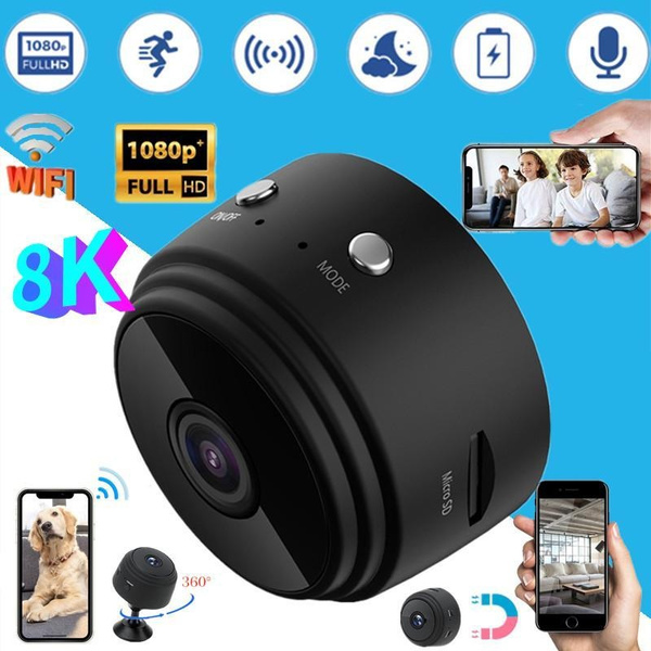 2023 NEW Upgrade Best 4K Camera Mini WiFi Spy Camera 1080P HD Wireless ...