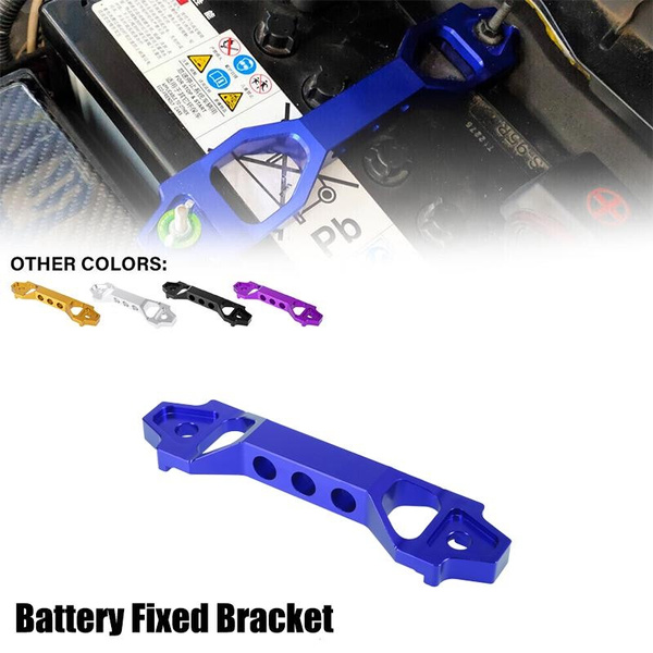 X AUTOHAUX Car Battery Clamp Aluminum Alloy Battery Hold Down Kit Car ...