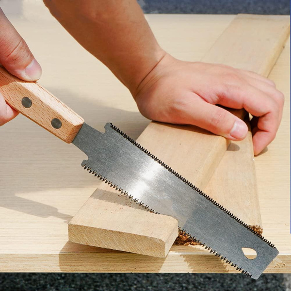 Small Pull Hand Saw with Double Edge Blade Cutting, 6-inch Blade ...