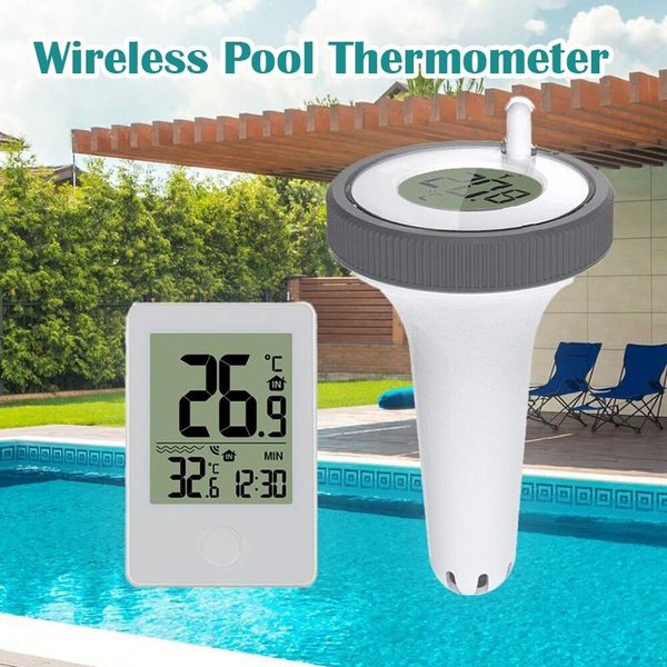 Wireless Pool Thermometer Floating Easy Read Digital Waterproof Pool