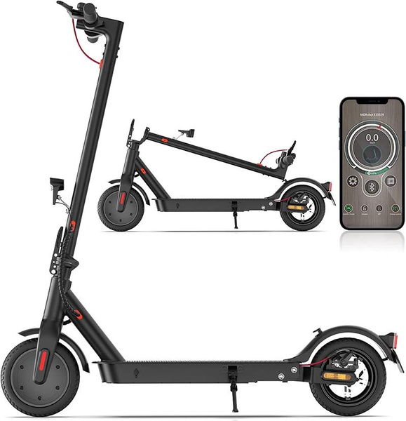 Electric Scooter E9 30km Range 8.5 Inch Honeycomb Tyres ABE Electric ...