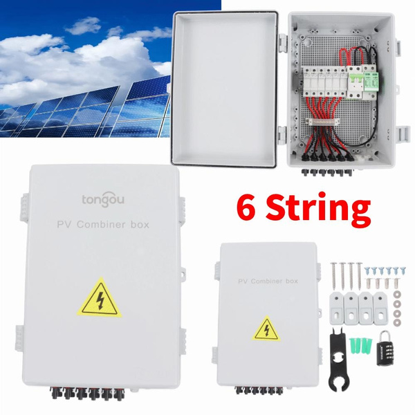 Photovoltaic Combiner Box,Photovoltaic Combiner Box 6 String Solar ...