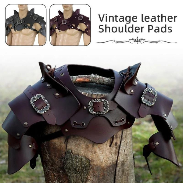Steampunk Medieval Shoulder Armor Viking Knight Gladiator Pauldrons ...