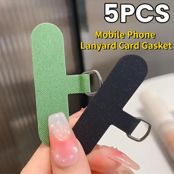 5Pcs Universal Mobile Phone Anti-lost Lanyard Card Gasket Replacement ...