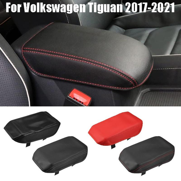Car Central Armrest Cover Microfiber Leather Armrest Protector Cover ...