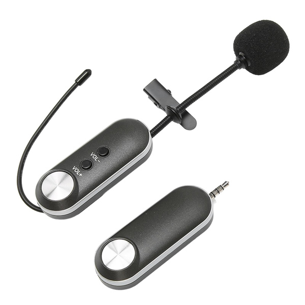 Lavalier Microphone, UHF Professional Mic for Meeting Speech PA System ...