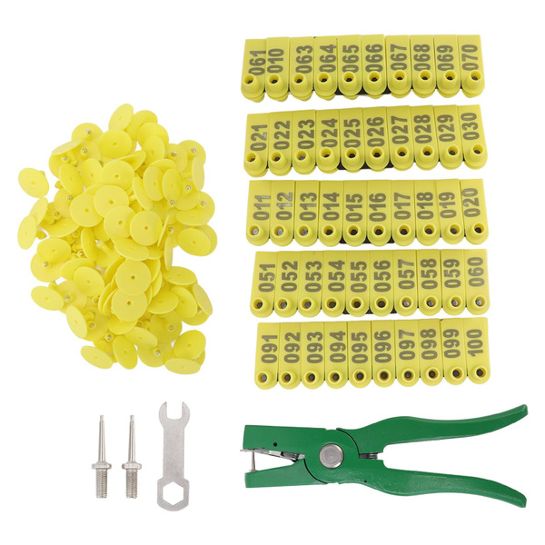 Plastic Animal Identification Livestock Ear Tag,Animal Ear Tag ...