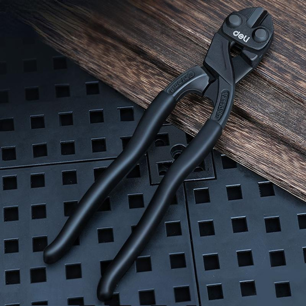 8 inch Black Bolt Cutters CR-V Steel Wire Cutters Multifunction Pliers ...