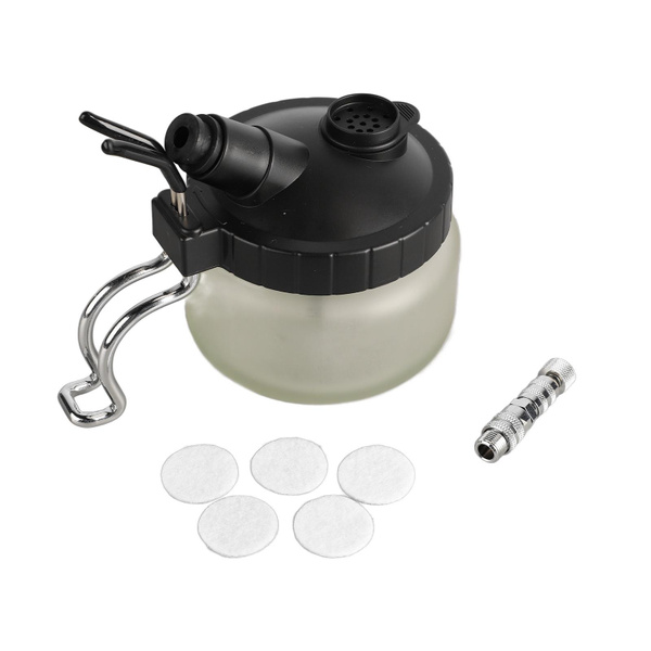 Airbrush Clean Bottle, Filter Waste Solution Universal Airbrush ...