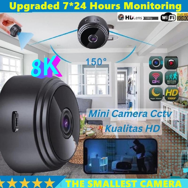 2023 NEW Upgrade Best 4K Camera Mini WiFi Spy Camera 1080P HD Wireless ...