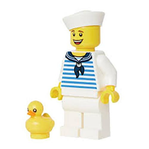 LEGO City Sailor with Rubber Duck Minifigure 2023 BAM | Wish
