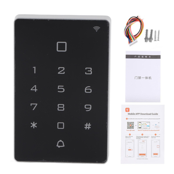 Access Control Remote WIFI 13.56MHZ Card Unlock Password WG26/34 ...
