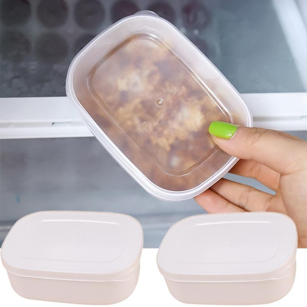1/2Pcs Grains Rice Food Storage Box Fruits Refrigerator Packaging ...