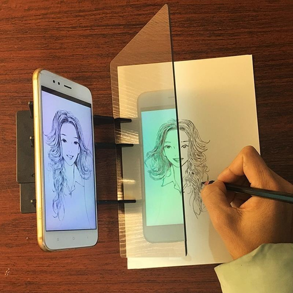 Optical Drawing Board, Portable Optical Tracing Board Image Drawing ...