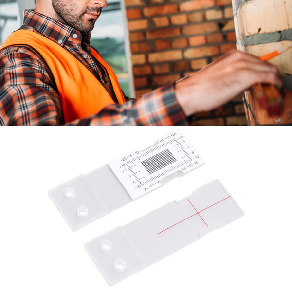 GapMeasuring Instrument Acrylic Building Wall Standard Crack Monitor ...