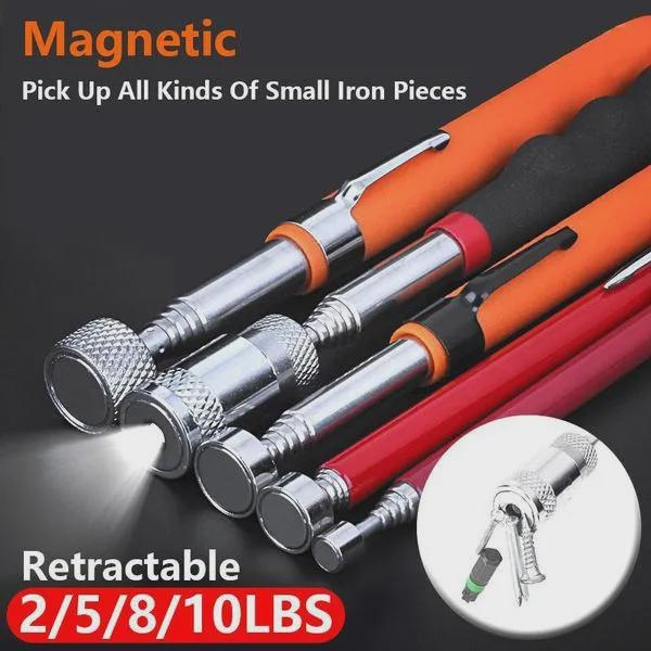 2024 10/8/5/2 LBS Portable Telescopic Adjustable Magnetic Pick-Up Tools ...