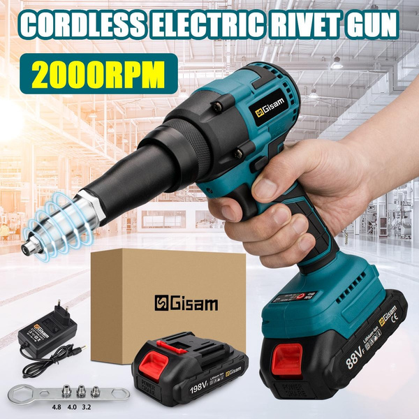 Brushless Rivet Gun Brushless Rivet Nut Rivet Gun Cordless Electric ...