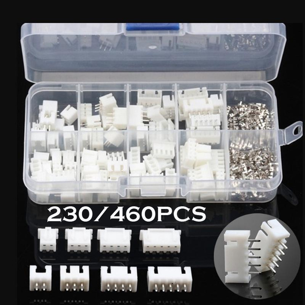 230/460PCS Wire Connectors Jumper Pin Housing Header Crimp Kit Male ...