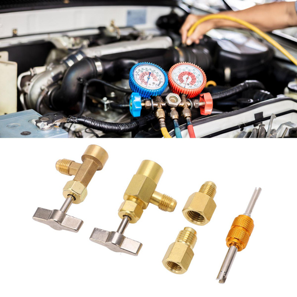 Self Sealing Can Tap Valve, R134A Self Sealing Can Tap Valve Brass ...