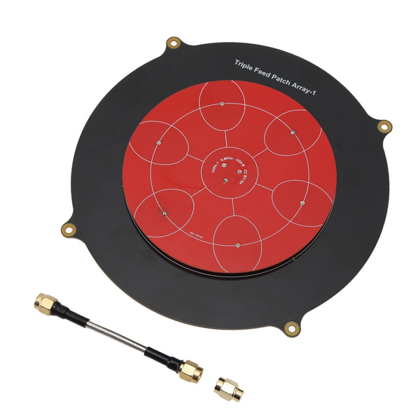5.8GHz FPV Patch Antenna, 5.8GHz FPV Triple Feed Patch Antenna High ...