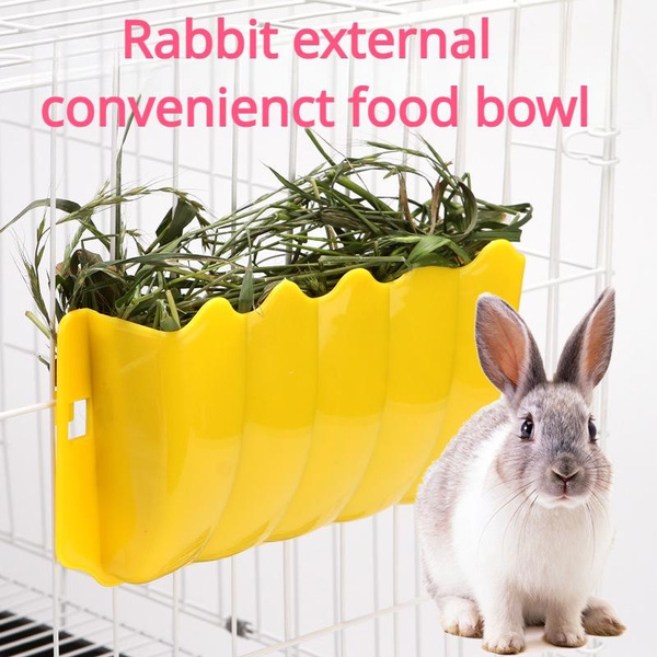 Small Pet Hay Grass Nesting Holder Manger Rabbits Guinea Pig Rack ...