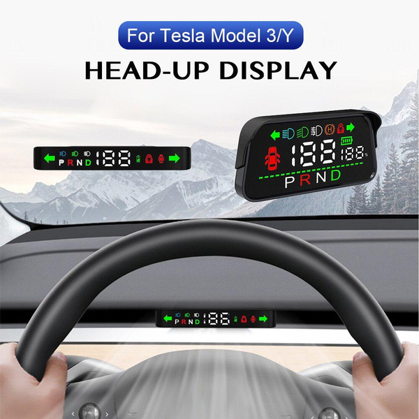 HUD for Tesla Model 3 Y 2016-2023 Car Head Up Display Digital ...