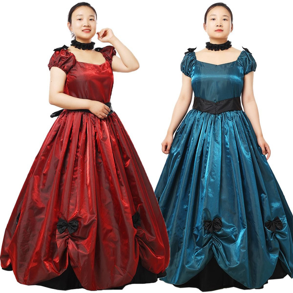 Victorian Ball Gown Vintage Medieval Renaissance Prom Dress | Wish