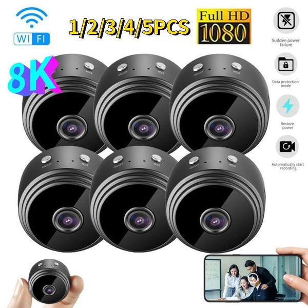 (1-5Packs)2023 New Upgraded Memory Storage Memory Storage 8K Spy Camera ...
