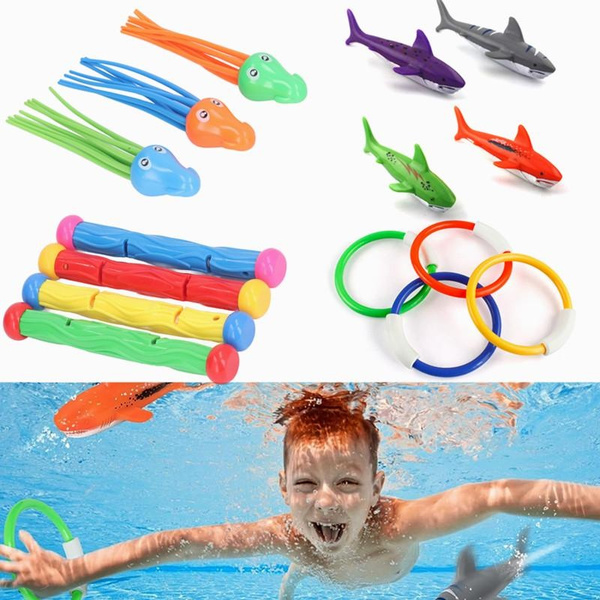 Underwater Pool Toys, Summer Training Swim Pool Diving Toys Gift ...