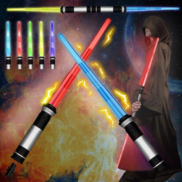 Lightsaber Kids Toy Saber Luminous Sabre Laser Sword LED Light Child ...