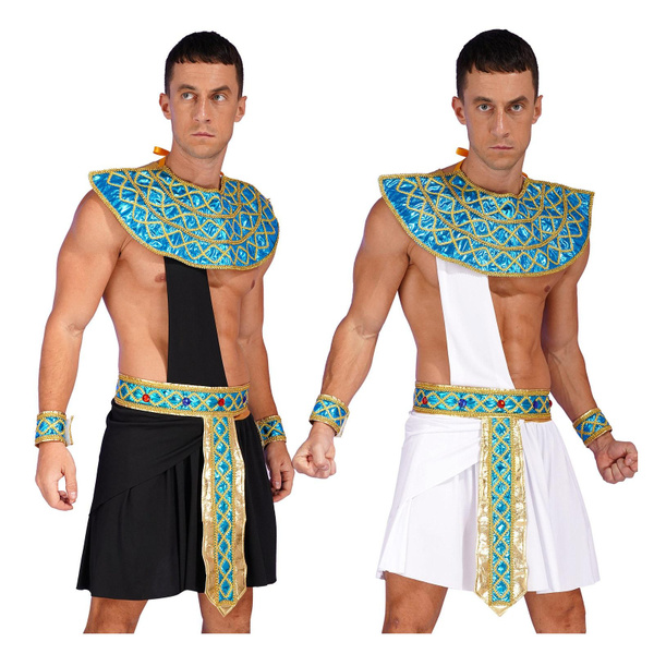Men Theme Party Stage Costume Ancient Roman Role Play Halloween Cosplay ...