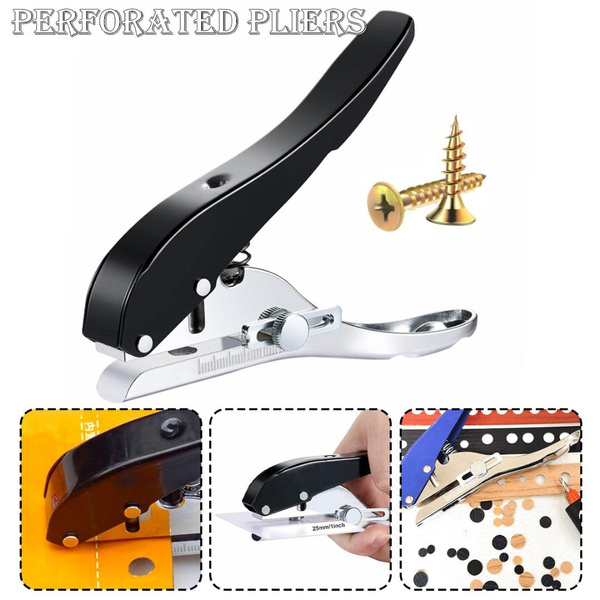 Portable 8mm Hole Punch Tool Round Hole Punch Pliers Carpenter Pliers ...