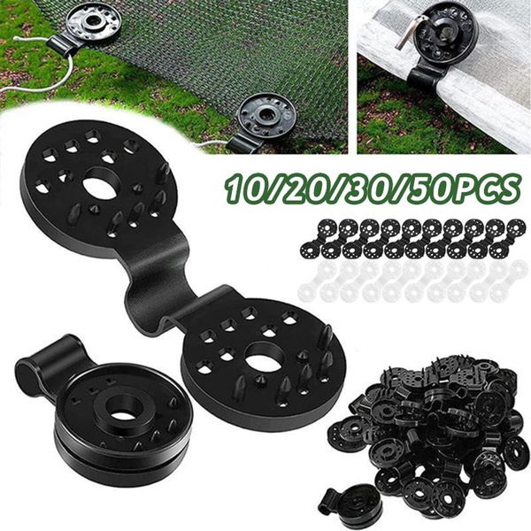 10/20/30/50PCS Greenhouse Film Sun Shade Net Clips Buckle Outdoor ...