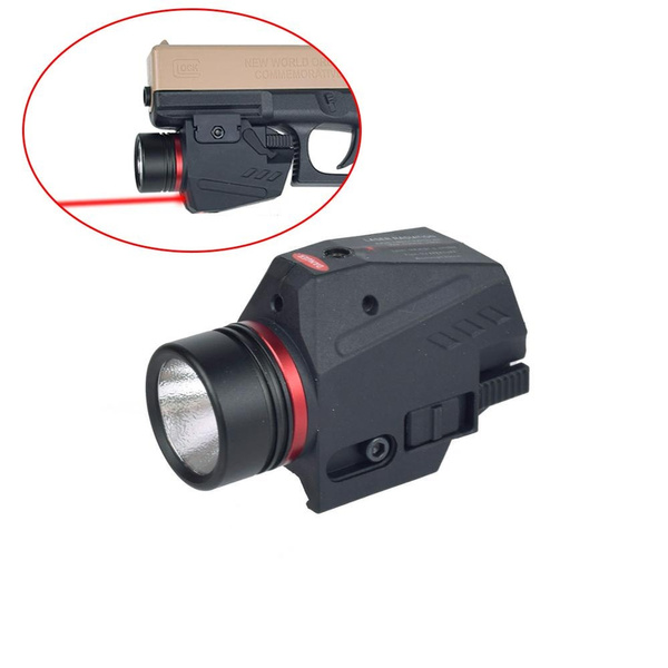 Tactical Weapons Light Red Laser Sight Combo For Fullsize Pistols ...