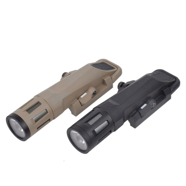 Tactical Strobe Light Weapons Flashlight For 20 mm Picatinny Rail | Wish