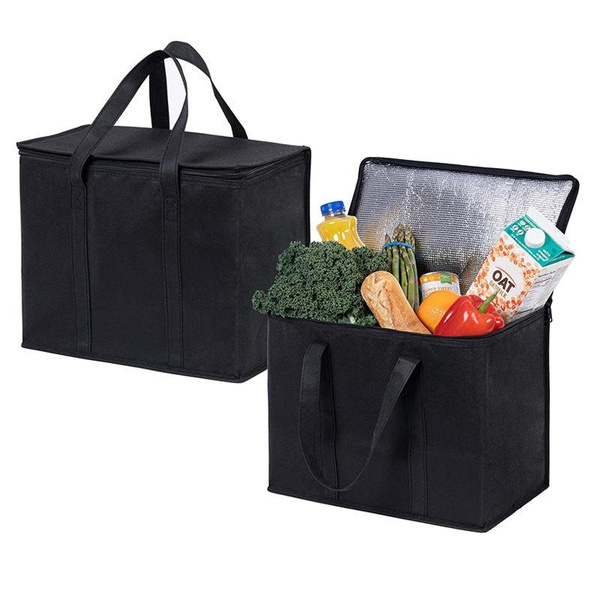 Large-capacity Insulation Lunch Thermal Cooler Bag with Strong Zipper ...