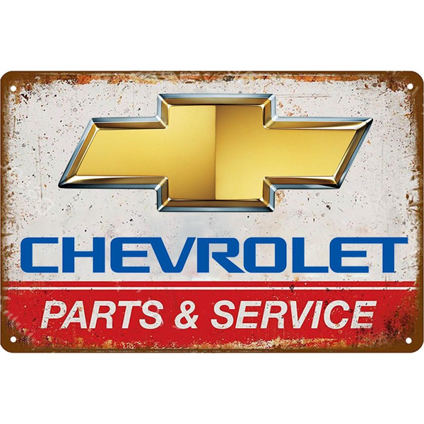 Parking Sign Chevrolet Man Cave Garage Workshop Chevrolet Signs | Wish