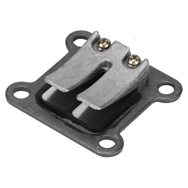 Akozon Reed Valve Block Plate Fits for 2 Stroke 47cc 49cc Pocket Motor ...