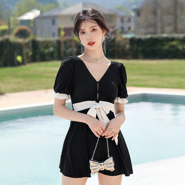 Biquines For Women 2022 One Piece Swimwear Dress Summer Clothes Bikinis ...