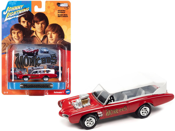 Monkeemobile Red with White Top and Interior "The Monkees" with ...