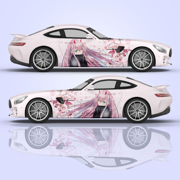 Zero Two Japanese Anime Vehicle Livery Darling In The FranXX Manga ...