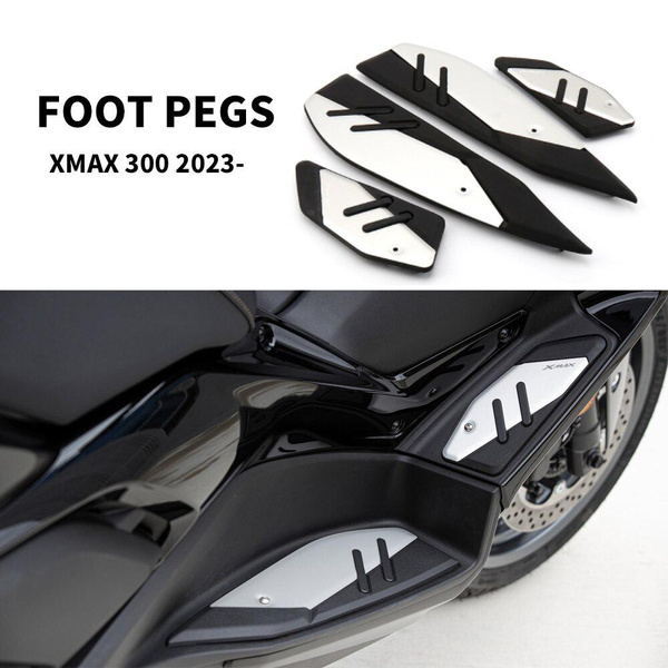 X-MAX Foot Pegs For Yamaha XMAX 300 2023 2024 Motorcycle Plate ...