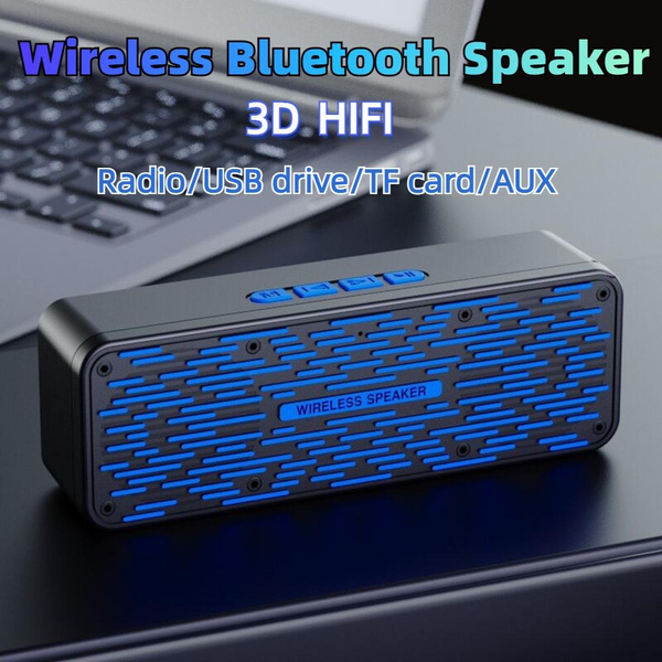 Portable Surround Sound Speaker Amplifier HD Calls Subwoofer Audio ...